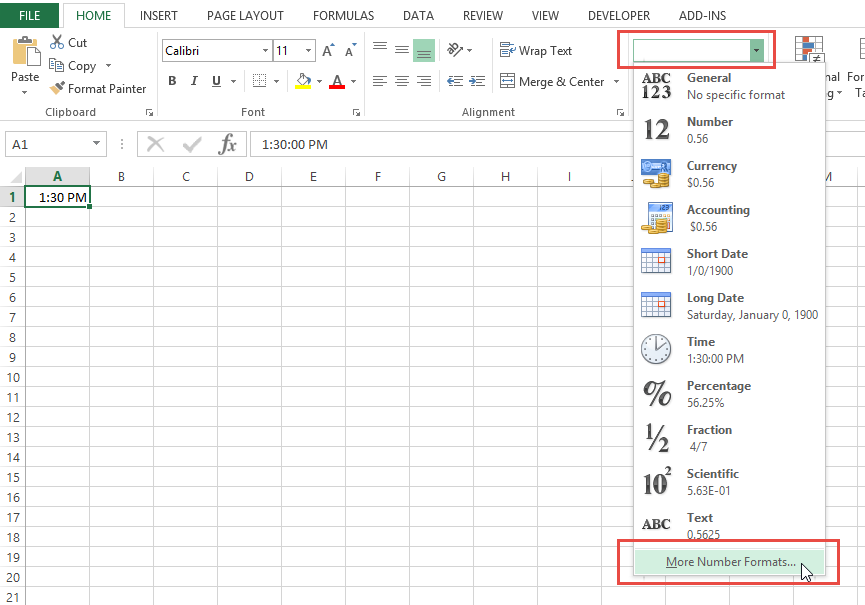 Excel Dashboard Templates How to Display Military Time In An Excel 