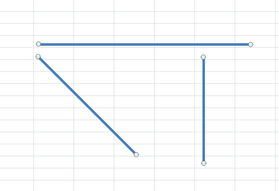 Excel Dashboard Templates How to Draw A Straight Line With Excel Shapes 
