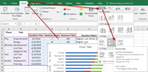 How-to Easily Add Task Information to Excel 2016 Gantt Charts | Excel ...