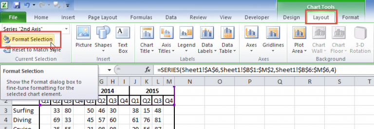 How-to Add Clean Breaks or Cliff Edges to an Excel Area Chart | Excel ...